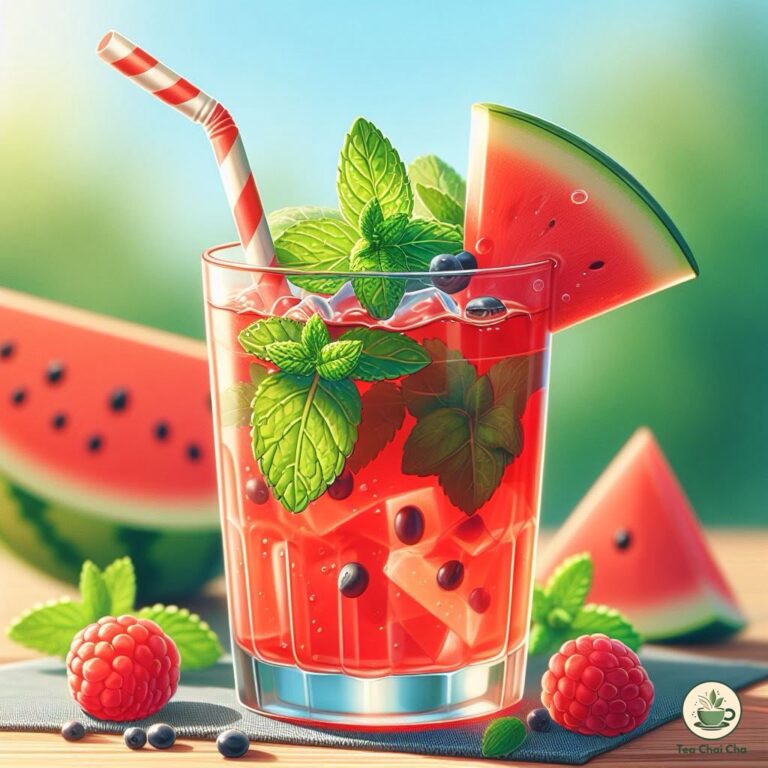Watermelon Mint Iced Tea!