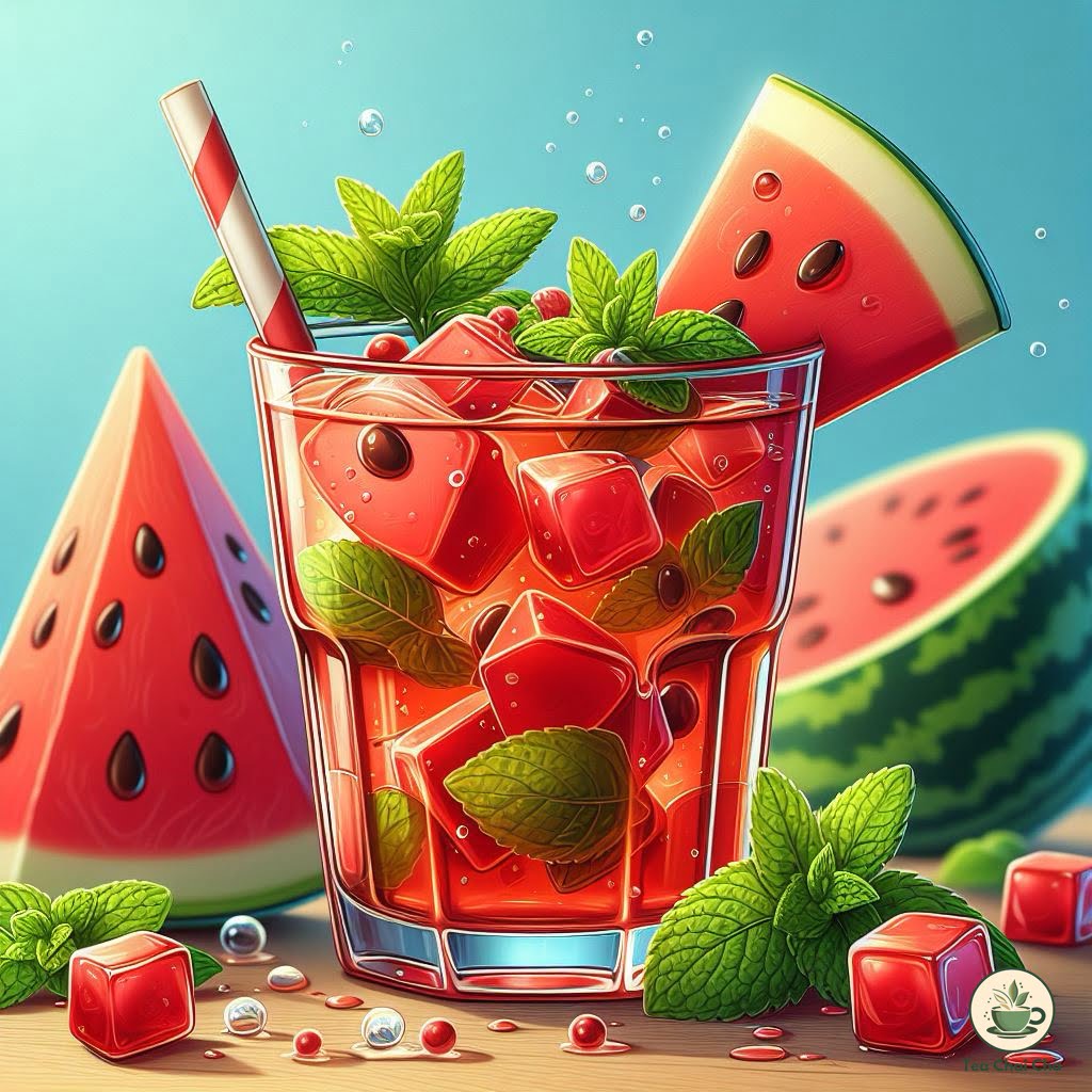 Watermelon Mint Iced Tea!
