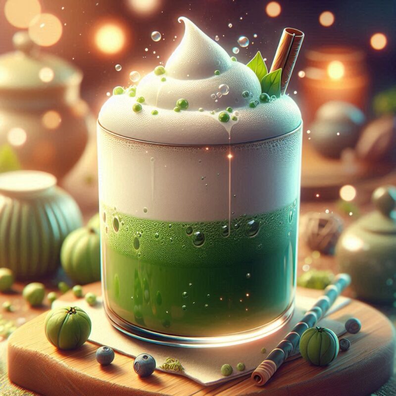 Matcha Green Tea Cold Foam - Level Up Your Iced Drinks!