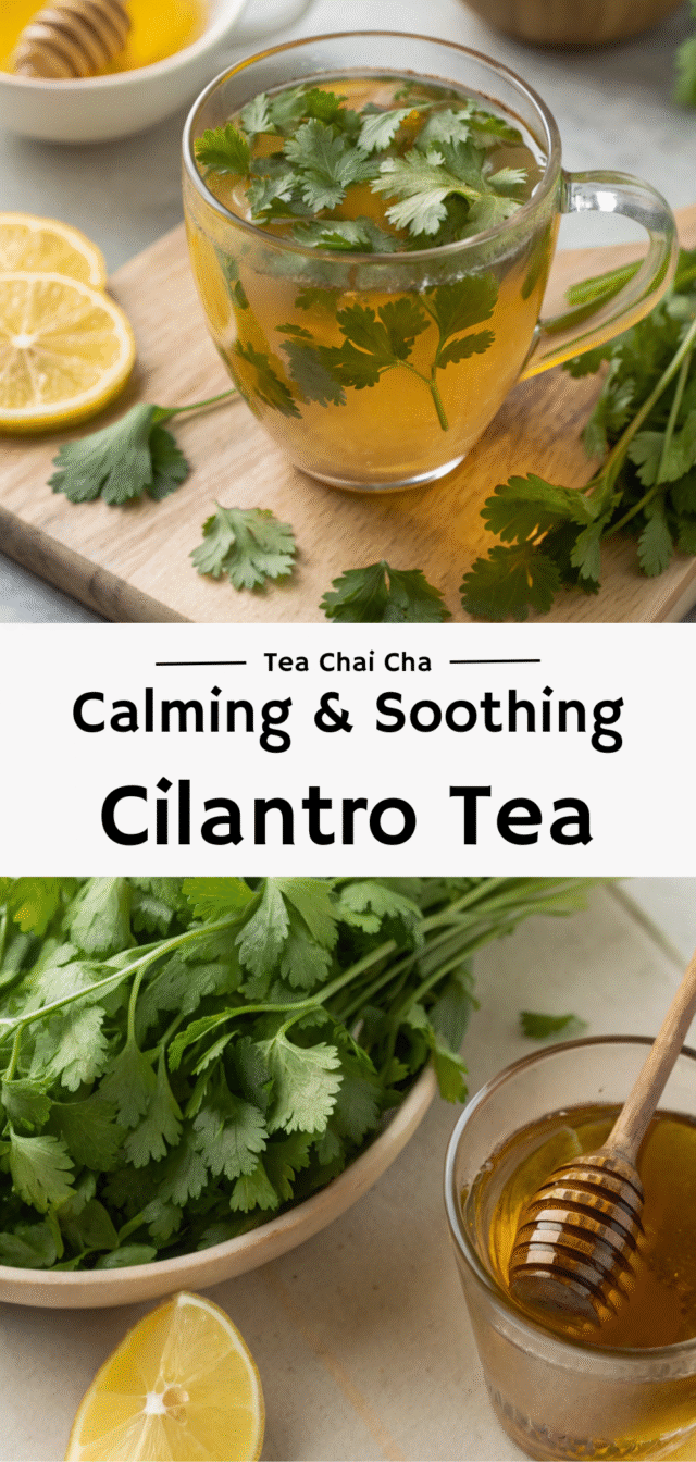 How to Make Cilantro Tea - Best Tea for Daily Detox!